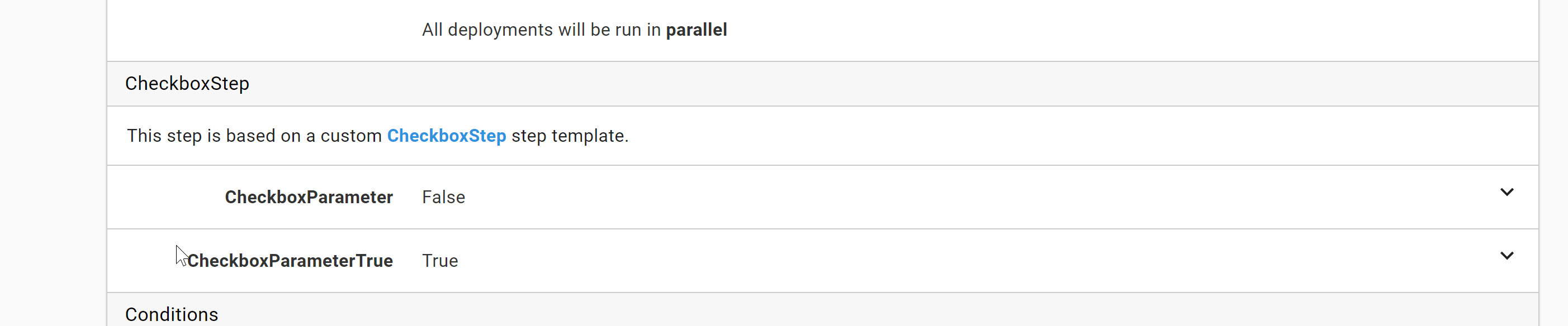 Step template checkbox type parameter doesn't display correctly · Issue #4210 · OctopusDeploy ...