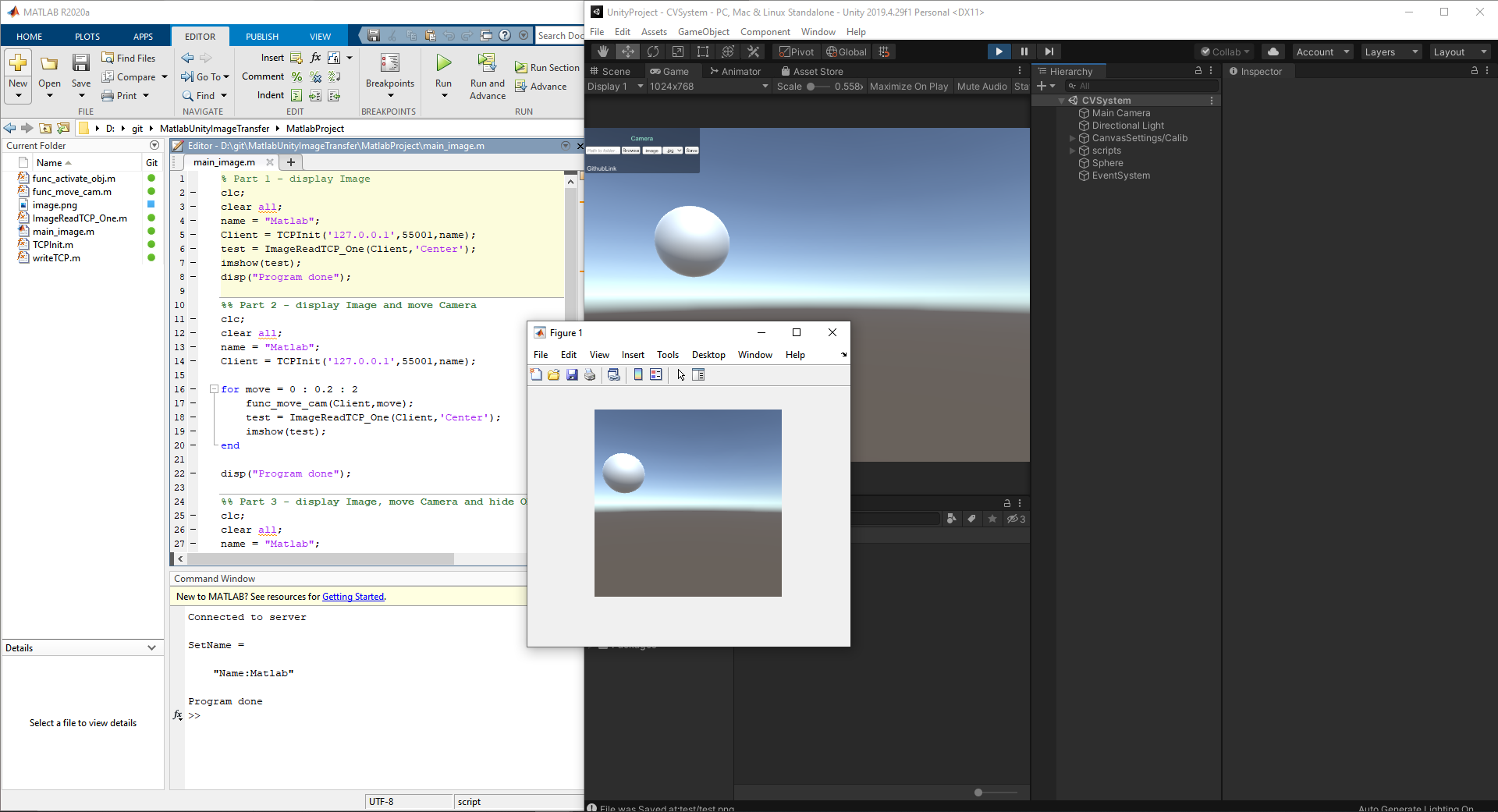GitHub - kholodilinivan/MatlabUnityImageTransfer
