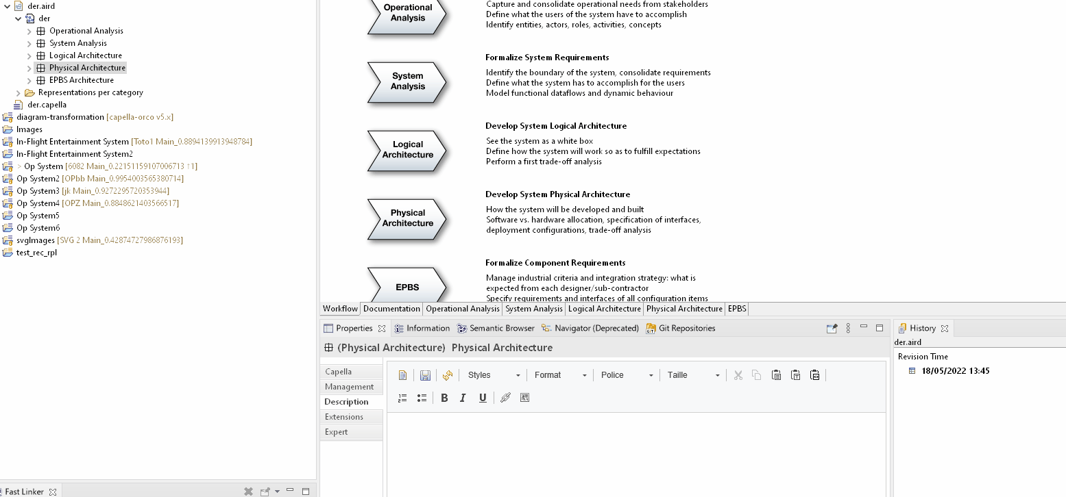 Description is blank after opening the wizard · Issue #2400 · eclipse-capella/capella · GitHub