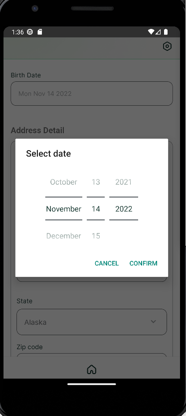 There Is No Way To Disable Future Dates year Month Date Issue 