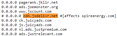 whitelist cdn.jsdelivr.net · Issue #1754 · StevenBlack/hosts · GitHub