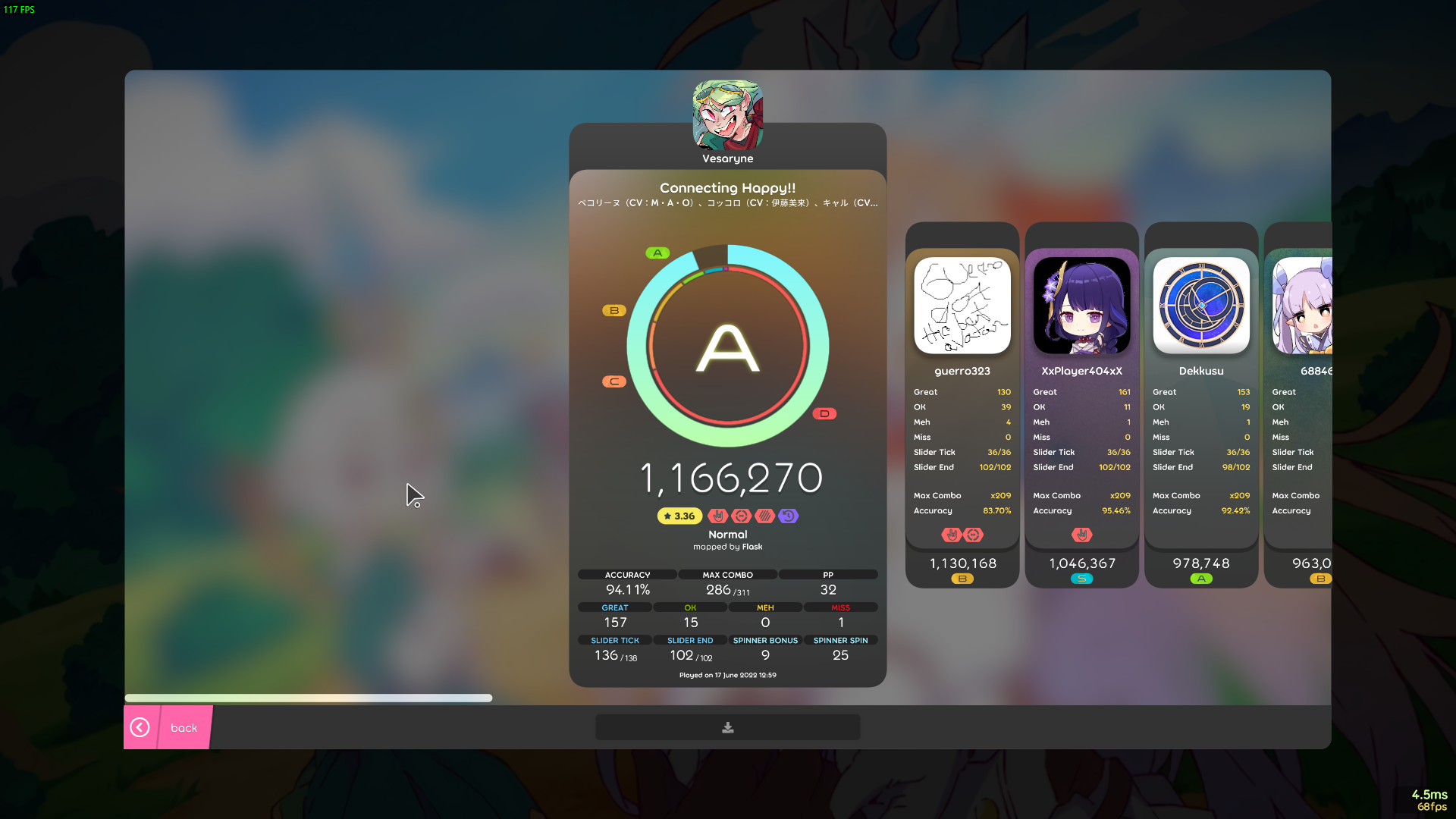Leaderboard display error · Issue #20490 · ppy/osu · GitHub