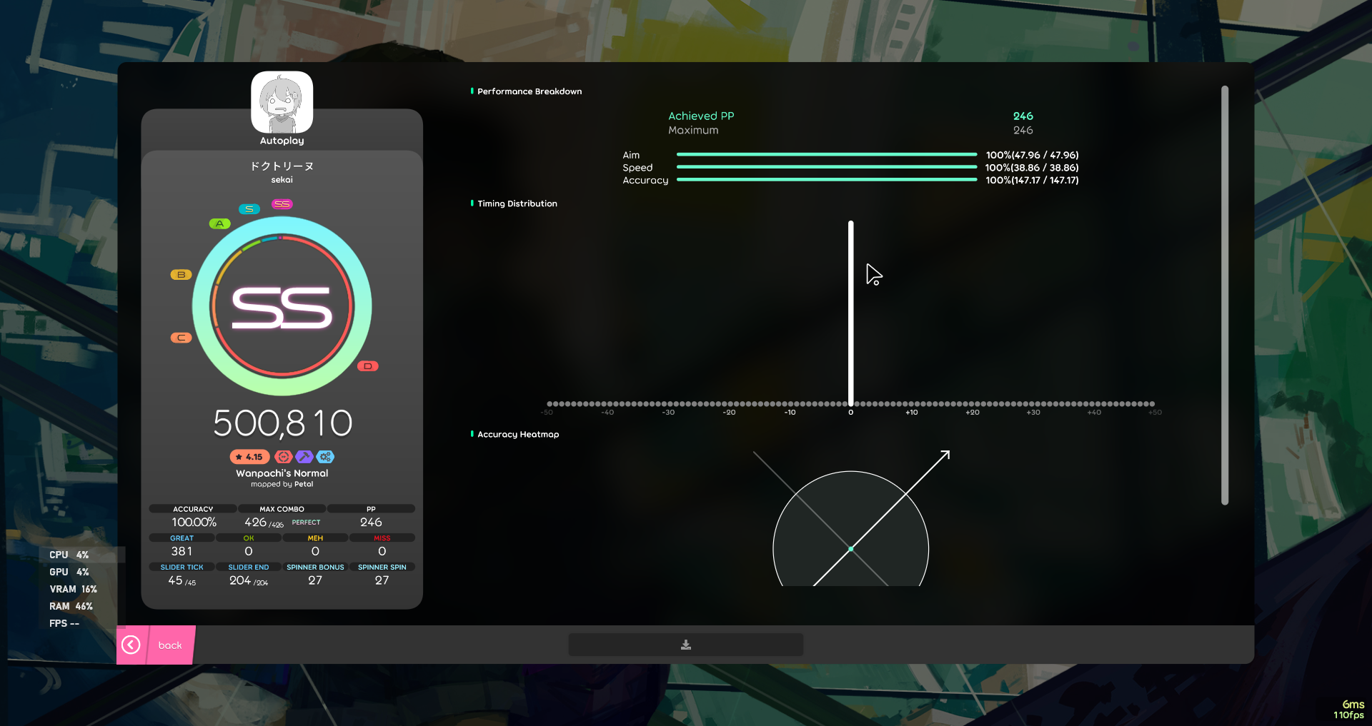 Making map harder by using Mod Customization tool incrases Performance Points. · ppy osu ...