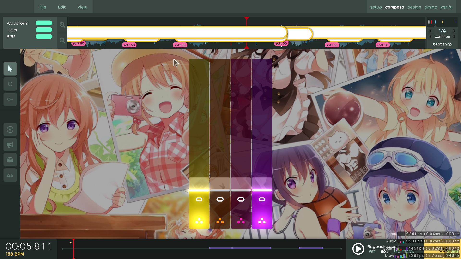 Hit objects may disappear in the osu!mania editor · Issue #21090 · ppy ...