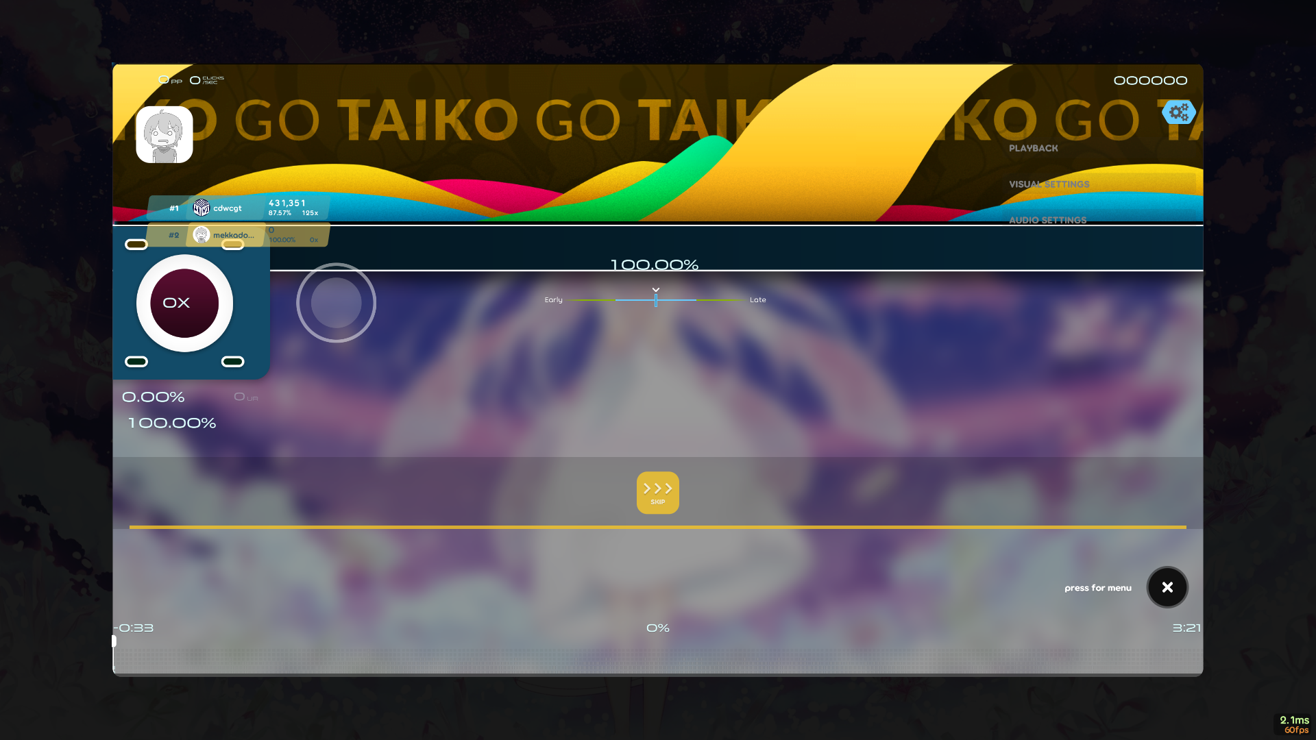 taiko skin looks different from stable · Issue #24216 · ppy/osu · GitHub