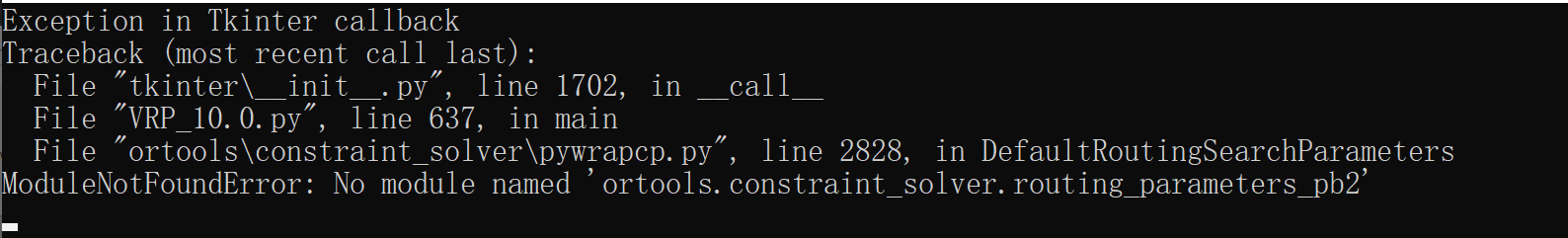 Missing module routing_enums_pb2 when using pyinstaller to pack the model · Issue #2551 · google ...