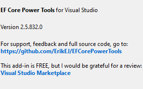 Reverse Engineer no connections available · Issue #1206 · ErikEJ/EFCorePowerTools · GitHub