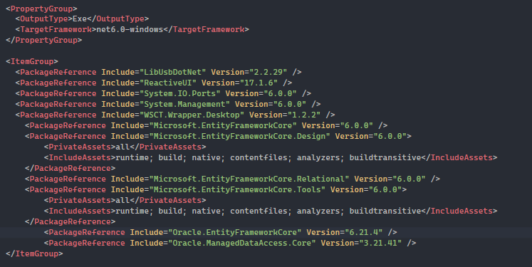 Net6 Ef Core Wrong Scaffolding · Issue 222 · Oracle Dotnet Db Samples · Github