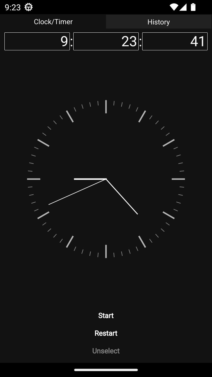 Github Obess Clock Timer The Project For Practicing Qt Framework