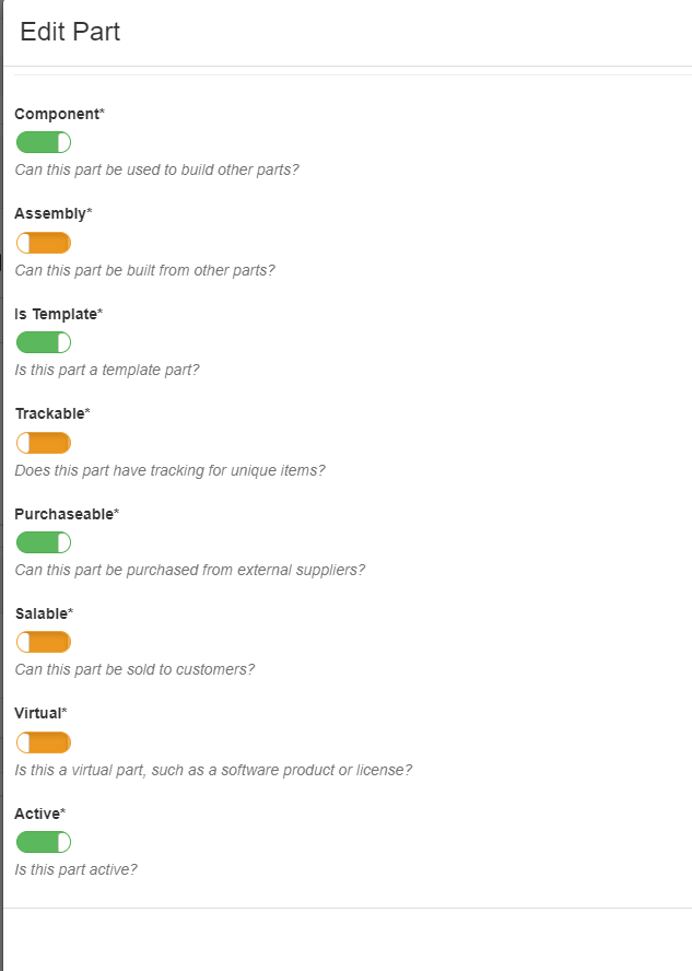 Add possibility to disable unused functions · Issue #1945 · inventree/InvenTree · GitHub