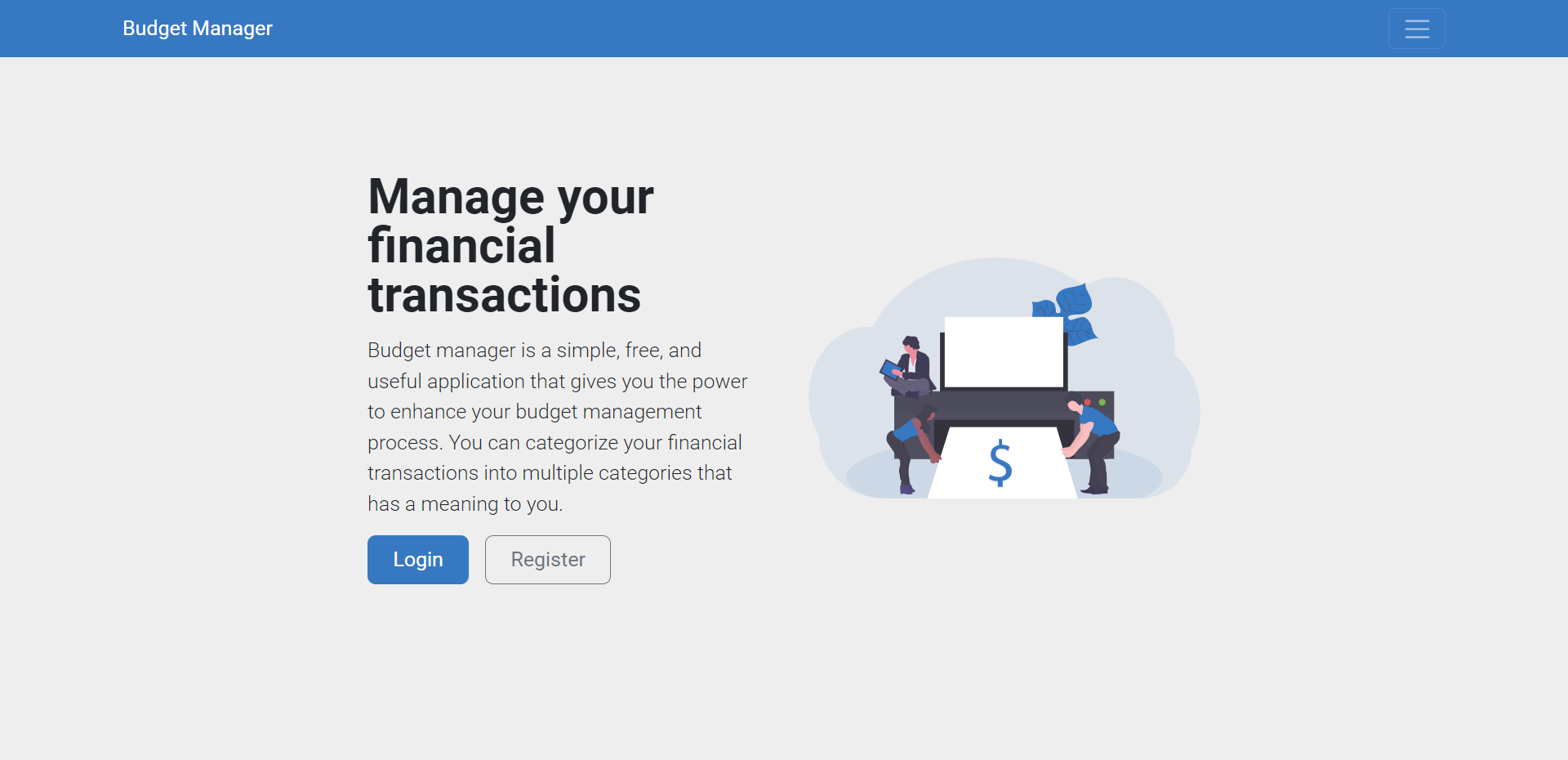 GitHub - aimalamiri/Budget-Manager: This is a simple and beautiful application designed for ...