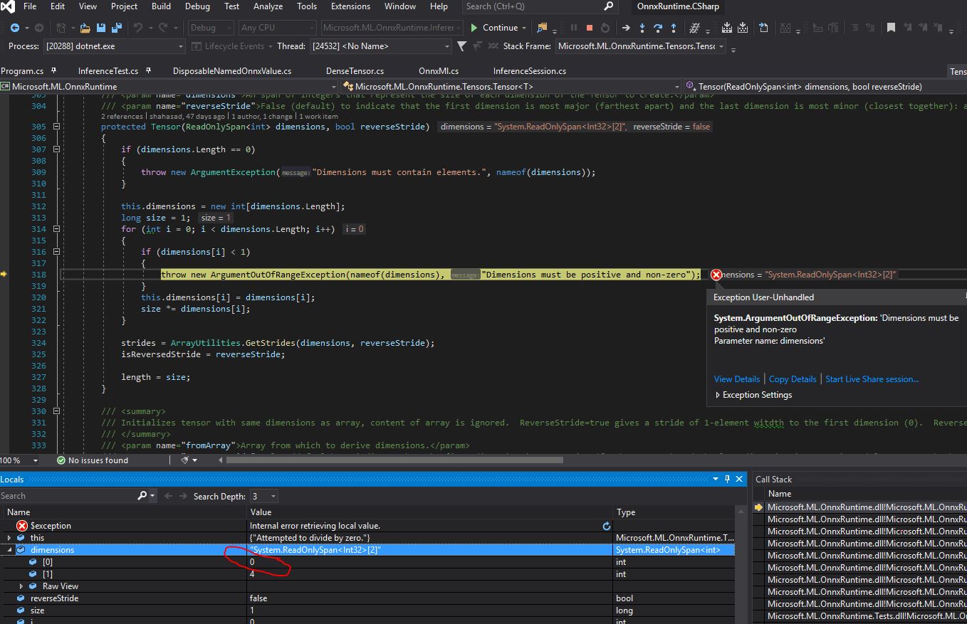 Inference fails when running Faster RCNN model from ONNX model zoo ...