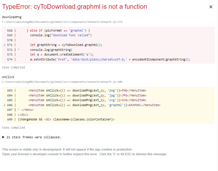 Cannot download in .graphml format · Issue #23 · iVis-at-Bilkent ...