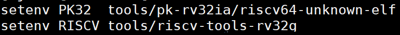 Fail to run "hello" in 32 bits with the Makefile · Issue #167 · riscv-software-src/riscv-tools ...