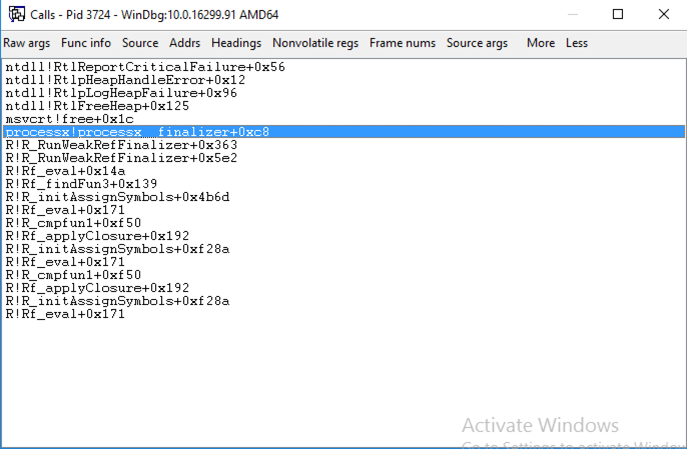 ProcessX crash under Windows? · Issue #90 · r-lib/processx · GitHub