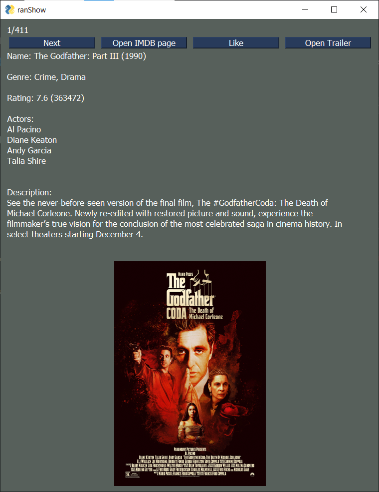 GitHub - stefanp99/2player-movie-picker: Python app used by 2 people to ...