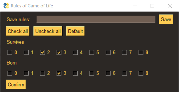 GitHub - stefanp99/game-of-life: Conway's game of life with sounds ...