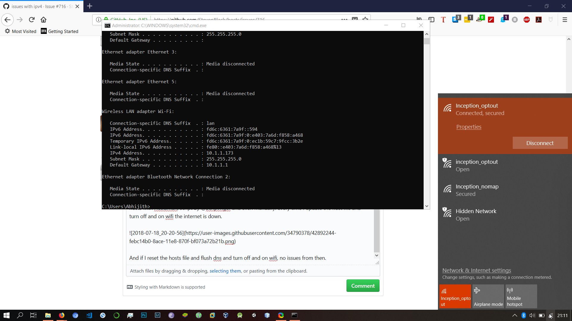 issues with ipv4 · Issue #716 · StevenBlack/hosts · GitHub