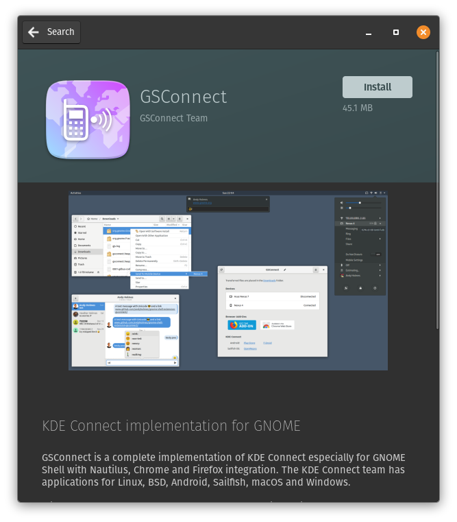 GS Connect does not run on pop os 22.04 LTS · Issue #1405 · GSConnect/gnome-shell-extension ...