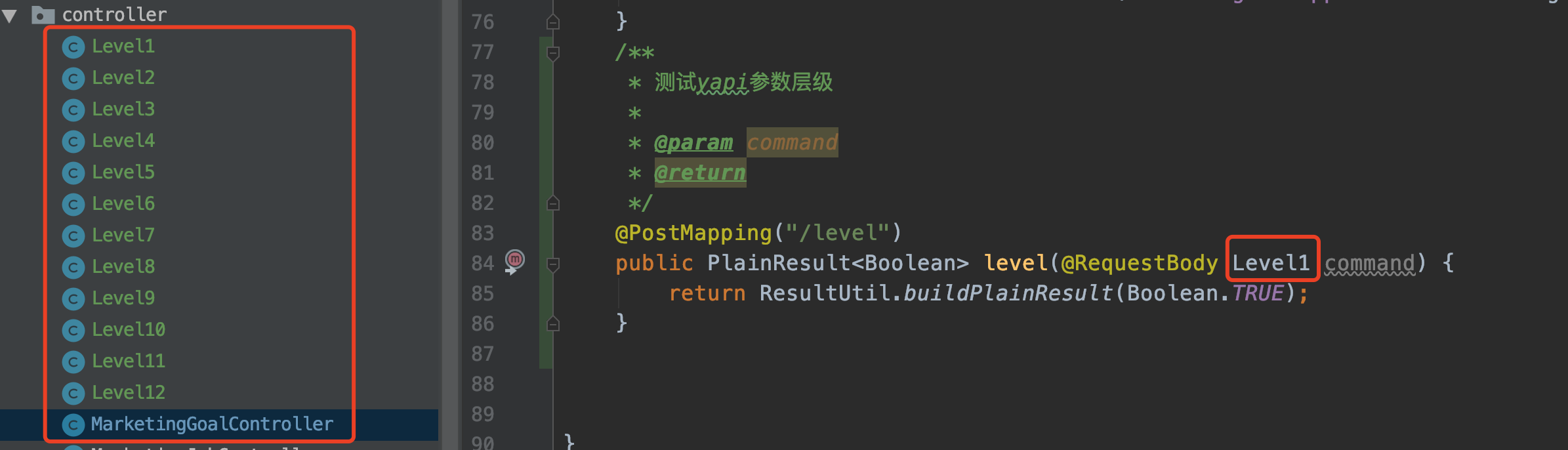 后端参数嵌套超过8-9层的时候，yapi参数识别出问题 · Issue #2314 · YMFE/yapi · GitHub