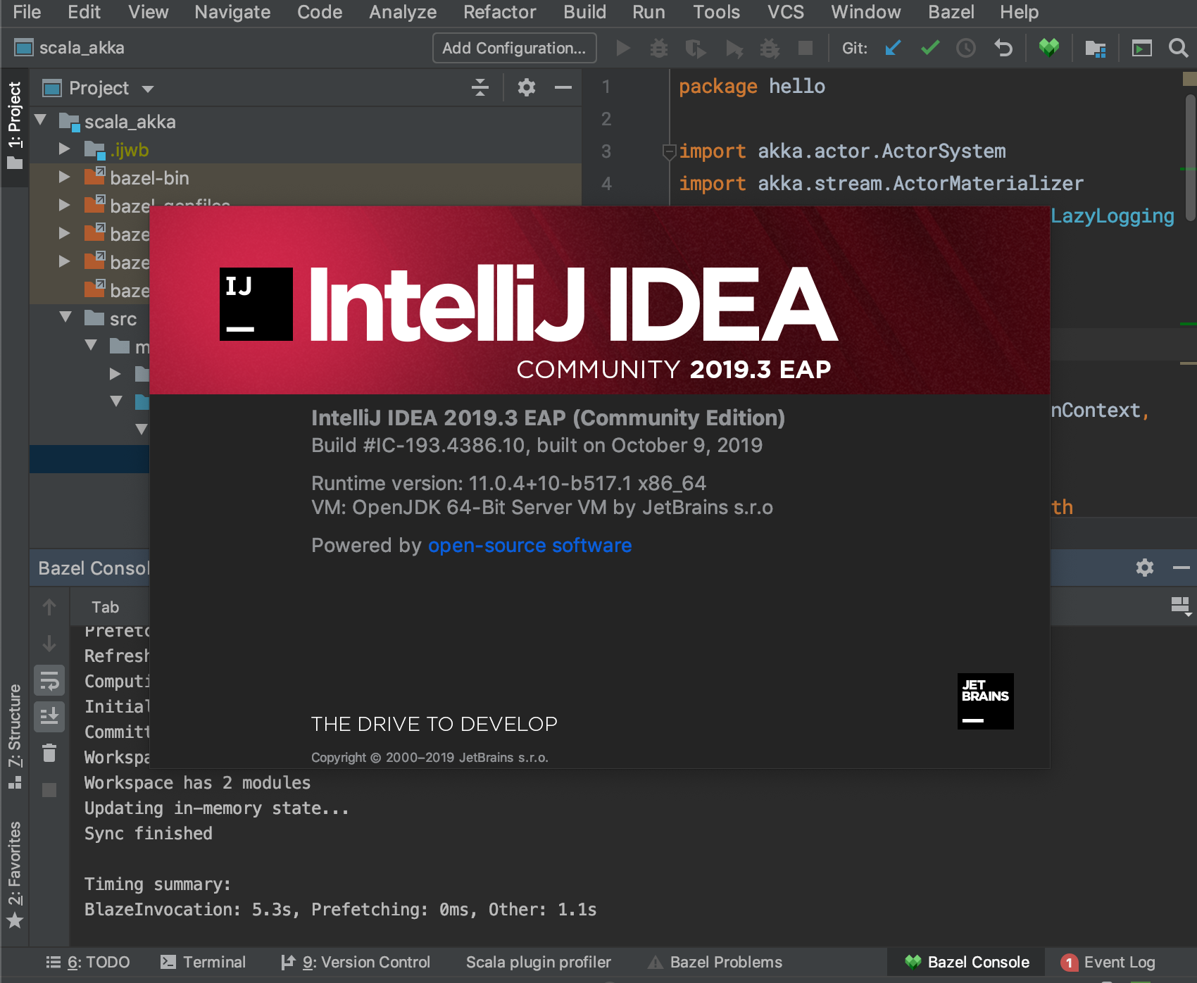 Support IntelliJ 2019.3 · Issue #1135 · bazelbuild/intellij · GitHub