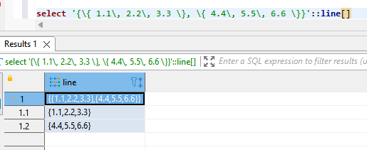 PostgreSQL - _box (box[]) isn't formatted as an array correctly. · Issue #17467 · dbeaver ...
