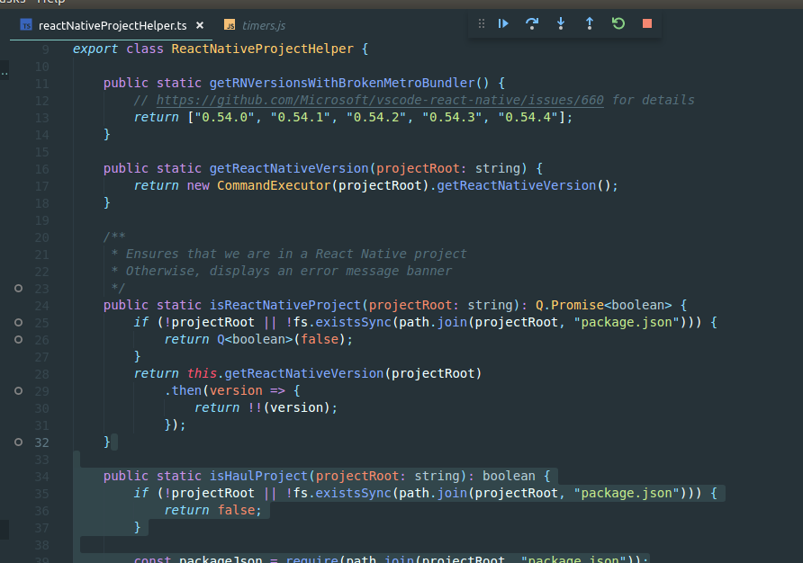 React native command palette doesn't work. · Issue #755 · microsoft ...