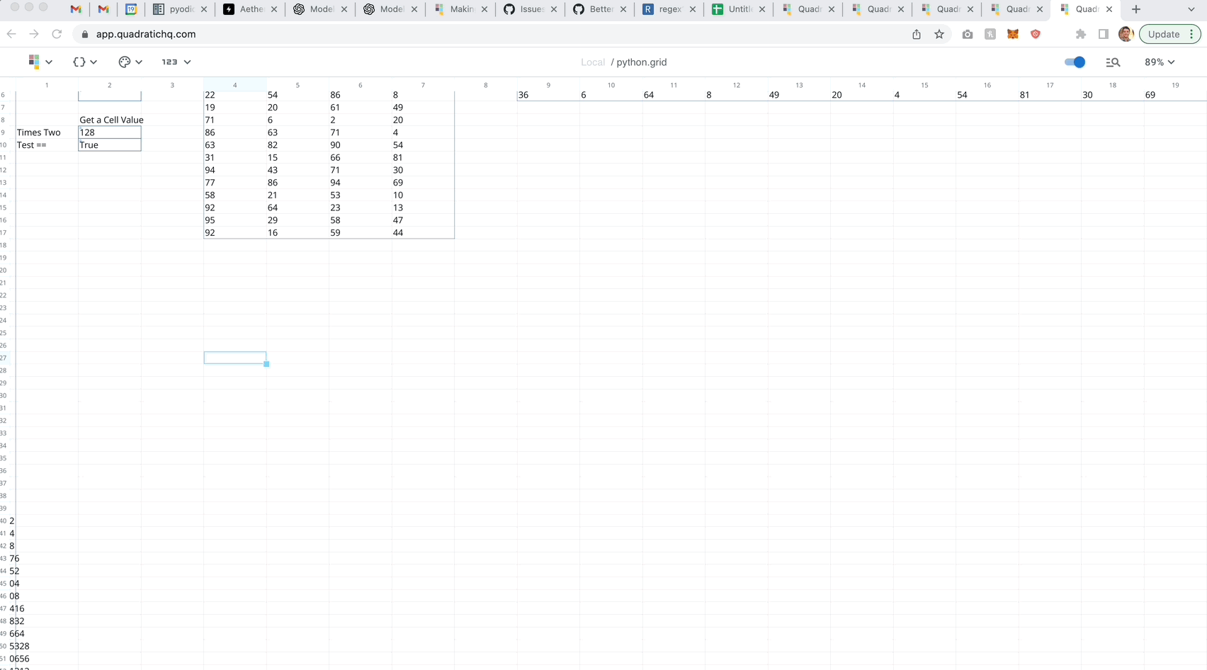 bug: Formatting doesn't always clear properly · Issue #298 · quadratichq/quadratic · GitHub