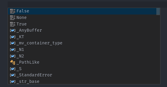 IntelliSense shows no suggestion or wrong suggestions in some context ...