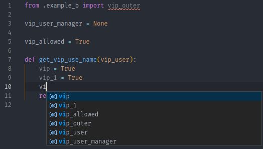 IntelliSense should be case insensitive · Issue #216 · microsoft/pyright · GitHub