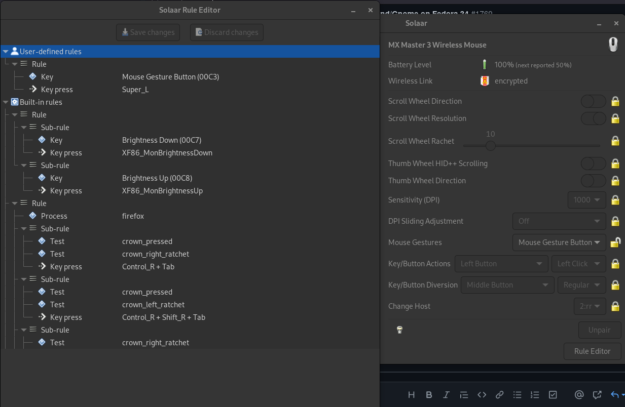 MxMaster 3 thumb/gesture button does it work? · Issue #1295 · pwr ...