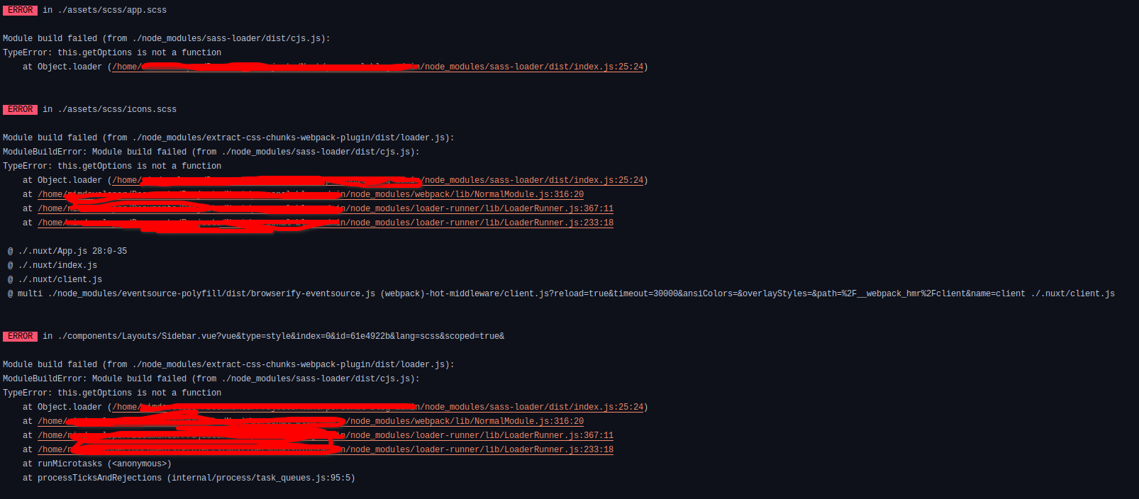 Sasserror Undefined Variable Utilities Text Colors · Issue 106 · Fzn0x Mazer Nuxt · Github