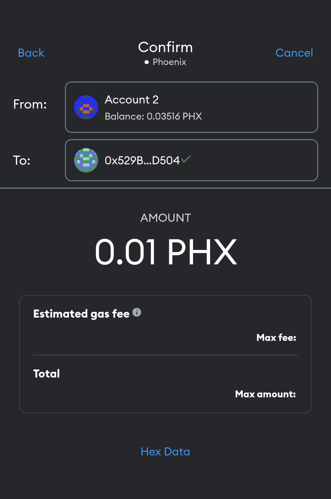 Phoenix Blockchain Custom Network not showing gas estimation · Issue #5516 · MetaMask/metamask ...