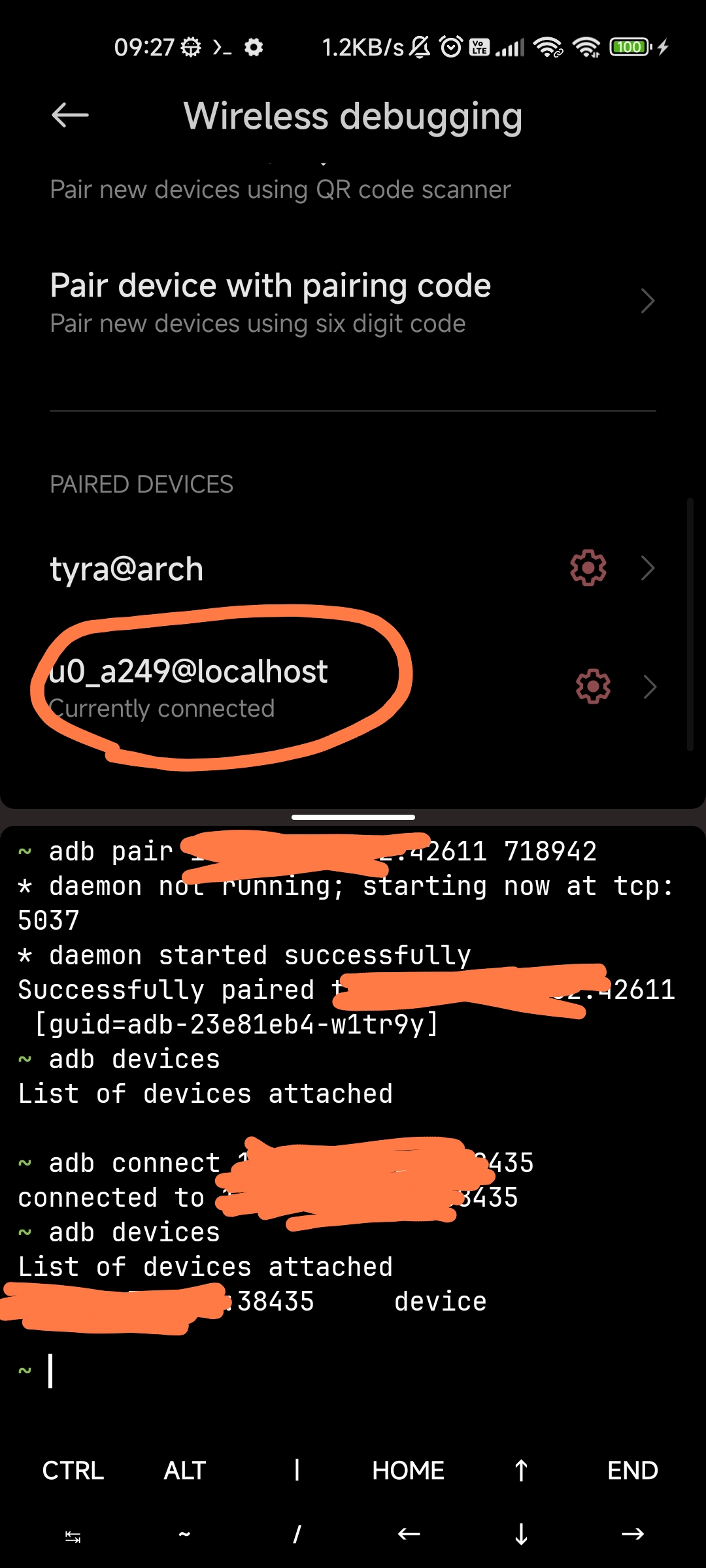 error: no devices/emulators found · Issue #48 · MasterDevX/Termux-ADB · GitHub