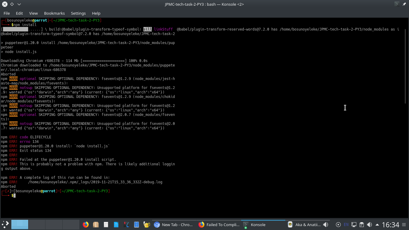 Failed To Complile · Issue #3 · insidesherpa/JPMC-tech-task-2-PY3 · GitHub