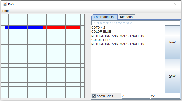 GitHub - terzicaglar/Pixy: Create pixel based drawings using PiXY Language!