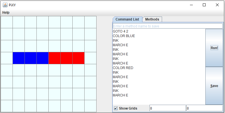 GitHub - terzicaglar/Pixy: Create pixel based drawings using PiXY Language!