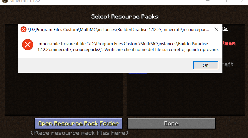 resource pack folder · Issue #4269 · MultiMC/Launcher · GitHub