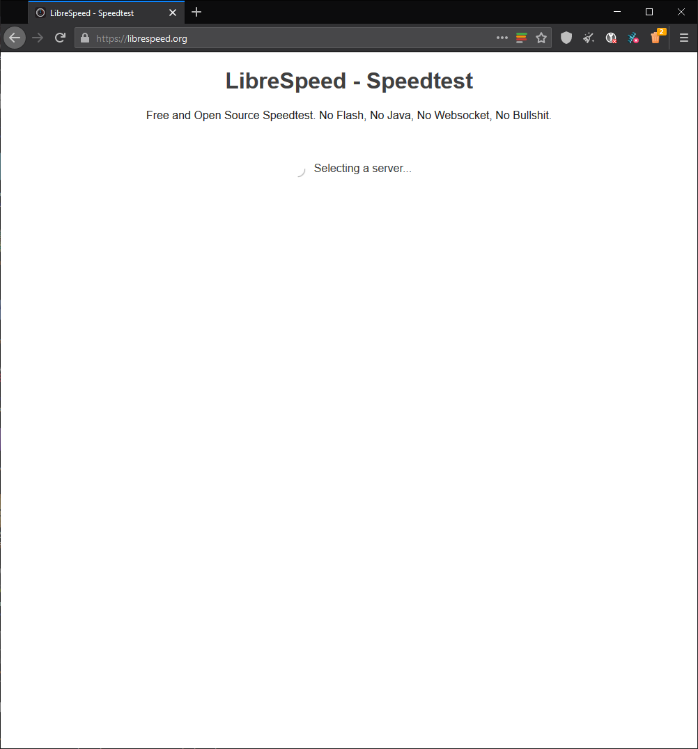 Can't access librespeed.org on safest setting. · Issue #394 ...