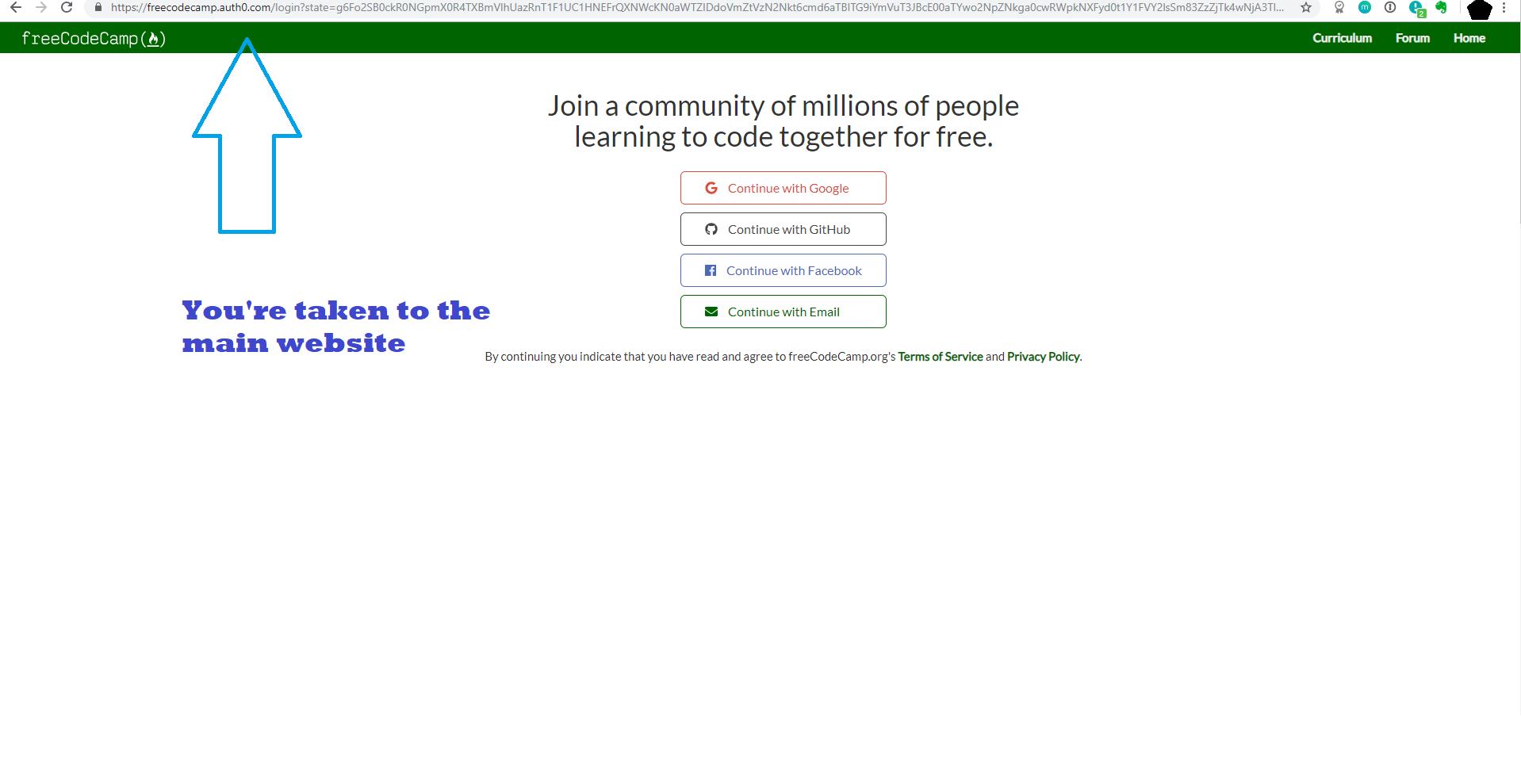 Rocks: Buttons not redirecting properly · Issue #35226 · freeCodeCamp/freeCodeCamp · GitHub