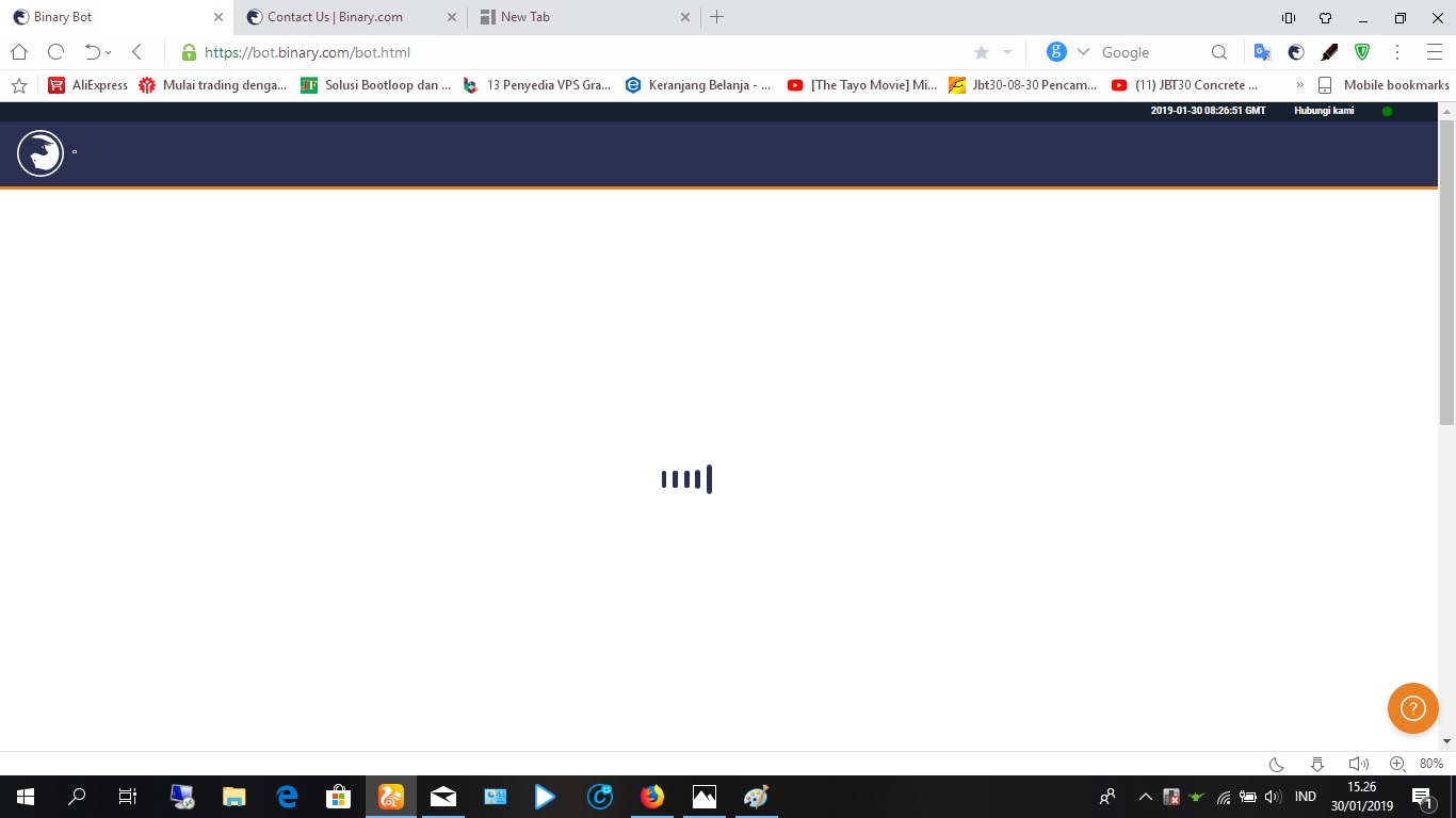 Webpage Does Not Work · Issue 1159 · Binary Com Binary Bot · Github