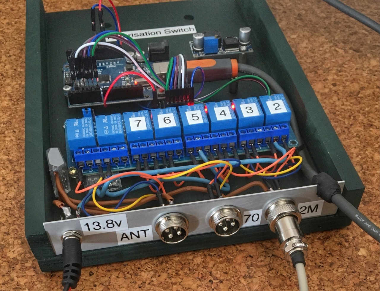GitHub - dl6kbg/polarisation-switch-arduino: Control polarisation for ...