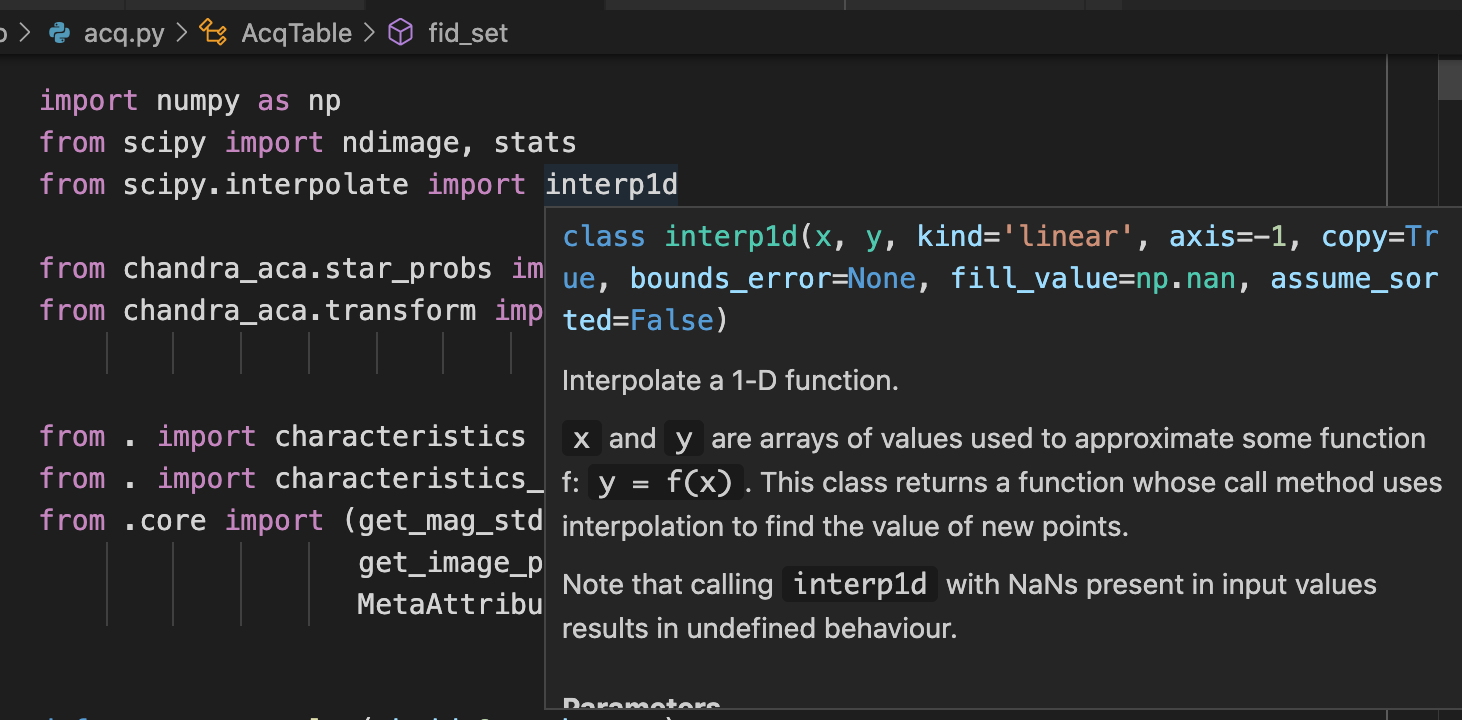 No inspection of modules / functions from installed packages · Issue ...