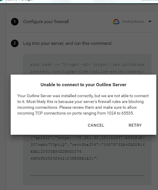 Cannot Connect To Manual Server In 119 · Issue 322 · Jigsaw Codeoutline Server · Github 3169
