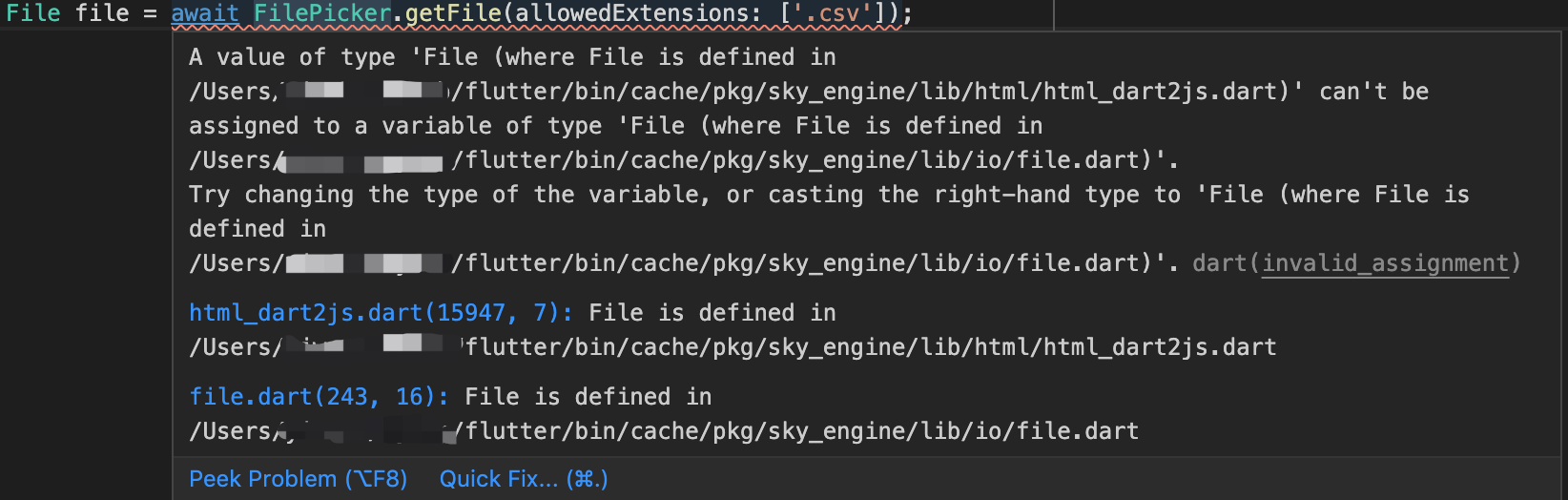 Cannot get the content from csv · Issue #335 · miguelpruivo/flutter_file_picker · GitHub
