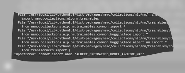 import error while running tts_infer.py · Issue #803 · NVIDIA/NeMo · GitHub