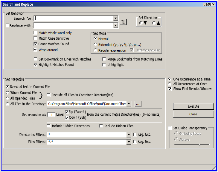 Feature enhancement request - Find - Replace dialog enhancement and simplification · Issue #9529 ...