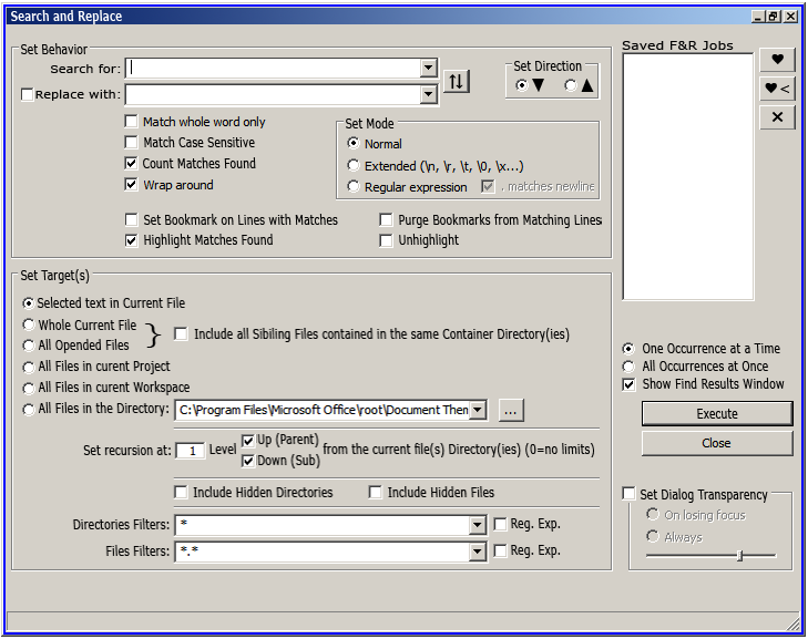 Feature enhancement request - Find - Replace dialog enhancement and simplification · Issue #9529 ...