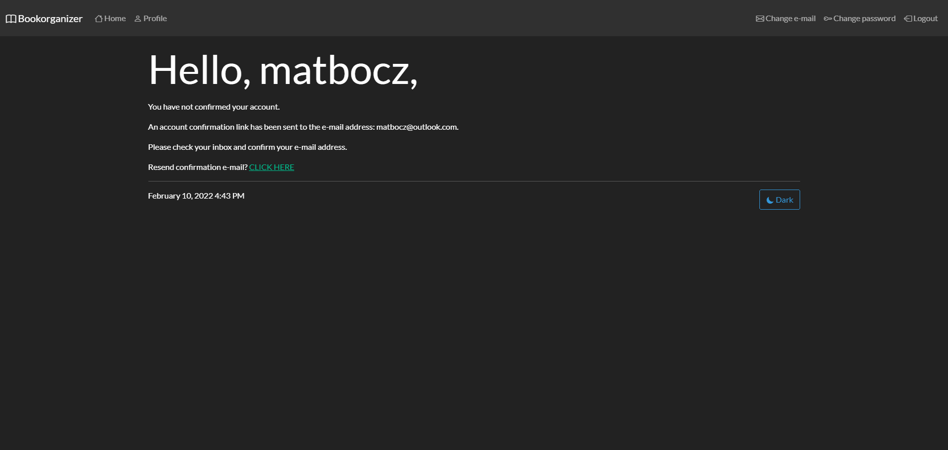 GitHub - matbocz/bookorganizer: Web application to store your books collection online. Uses ...