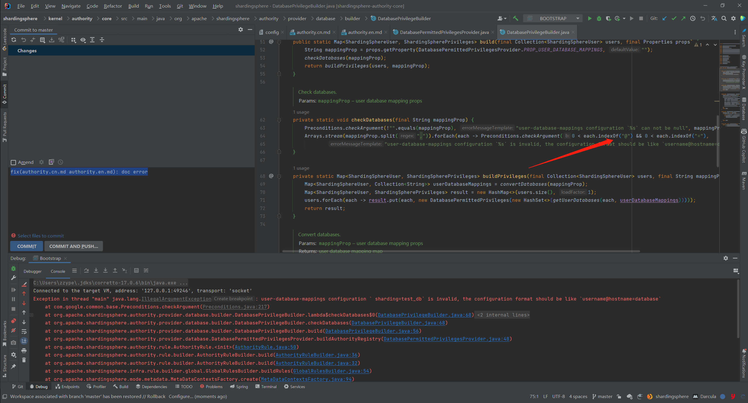 doc: error in https://shardingsphere.apache.org/document/current/en/user-manual/shardingsphere ...